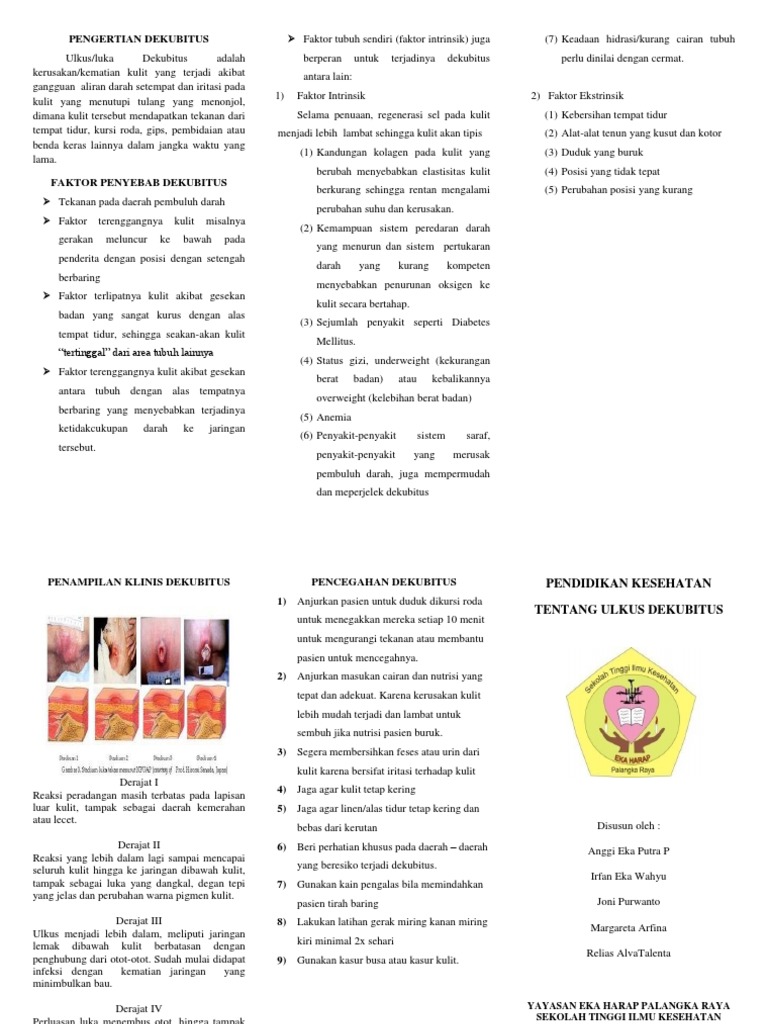 Leaflet Dekubitus | PDF