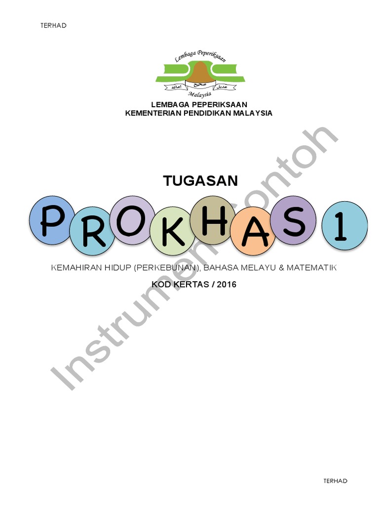INSTRUMEN PROKHAS 1 (Perkebunan) PDF | PDF