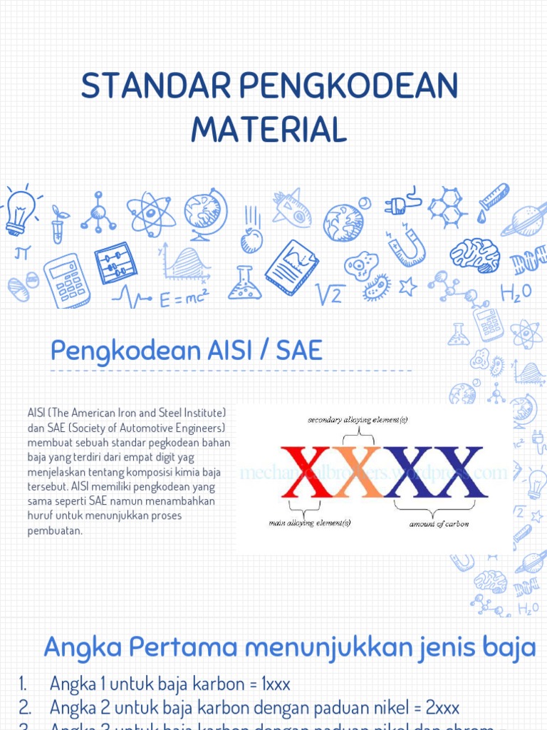Standar Pengkodean Material | PDF