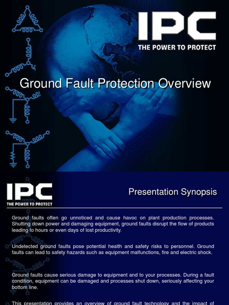 Ground Fault Protection Overview | PDF | Relay | Electrical Engineering