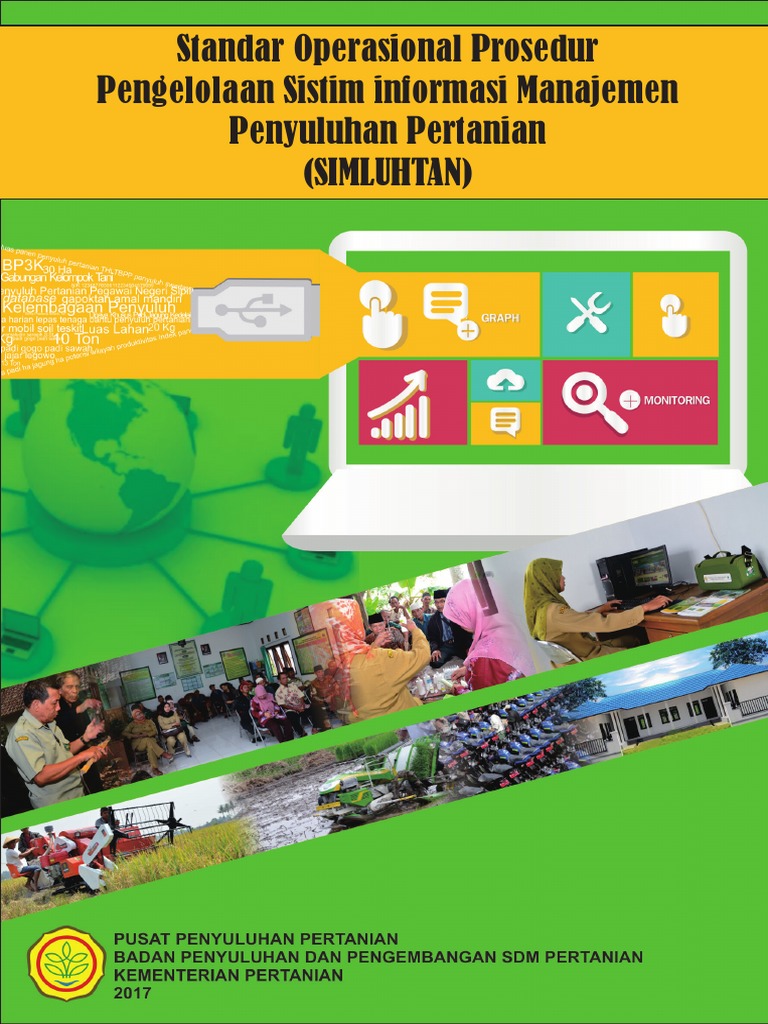 SOP Pengelolaan SIMLUHTAN Pertanian | PDF