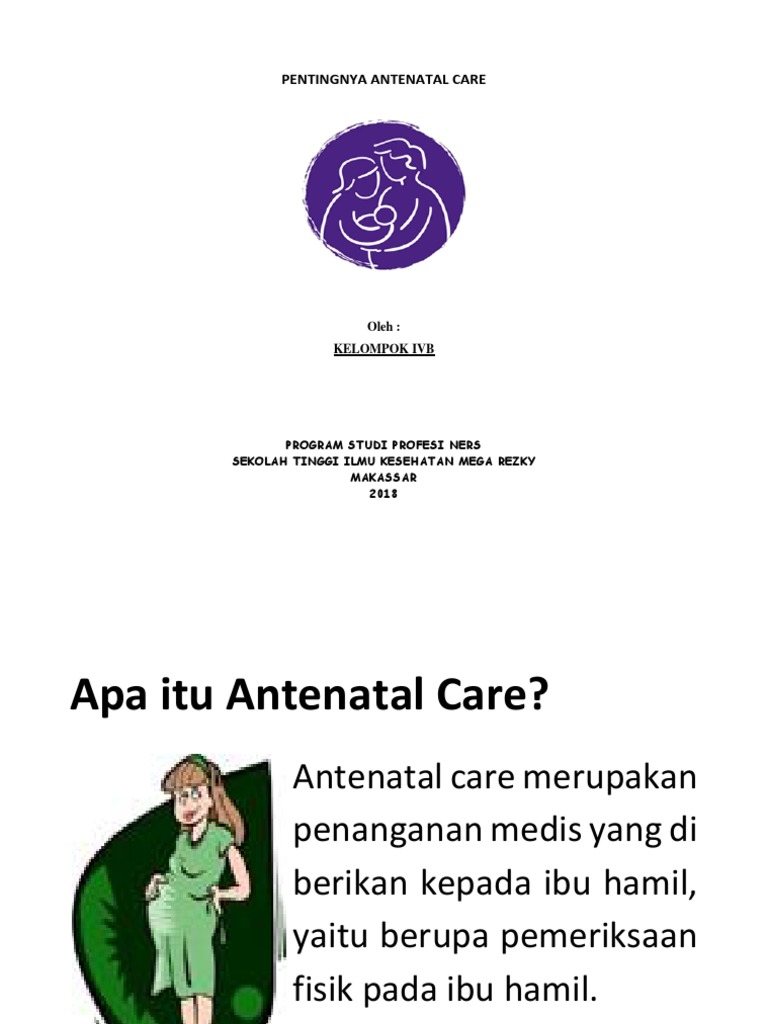 Flip Chart Antenatal Care | PDF