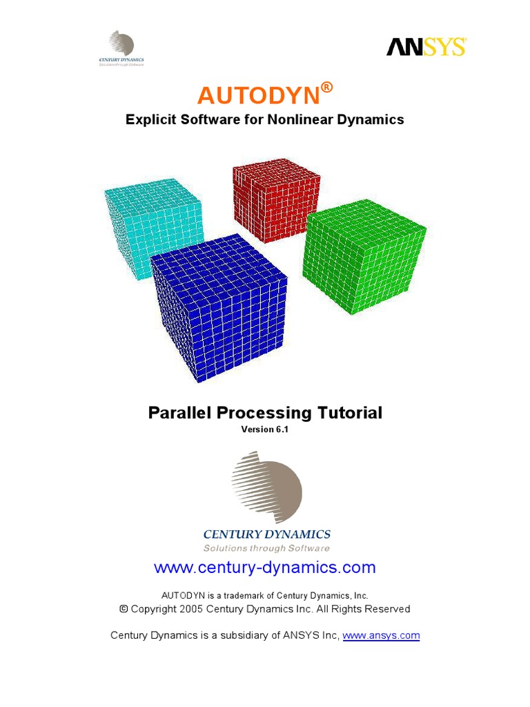 Autodyn: Explicit Software For Nonlinear Dynamics | PDF | Parallel Computing | Message Passing ...