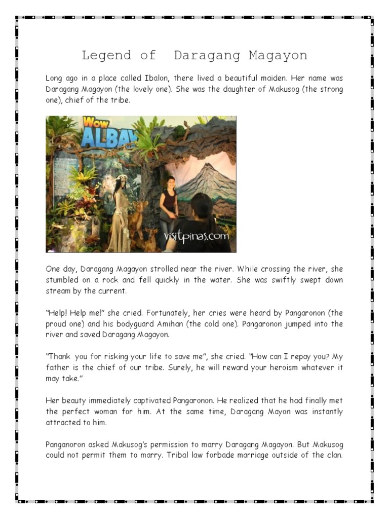 Legend of Daragang Magayon | PDF