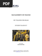 MOC Process Flow Chart | PDF | Engineering | Business