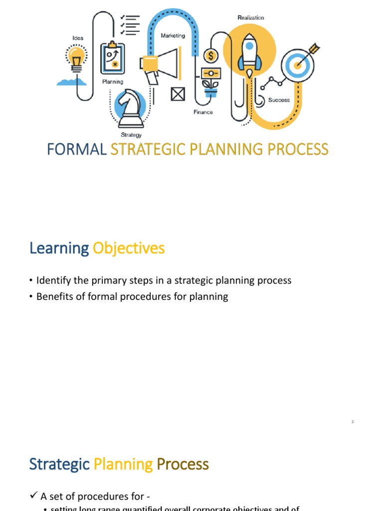 Formal Strategic Planning Process | PDF | Strategic Management ...