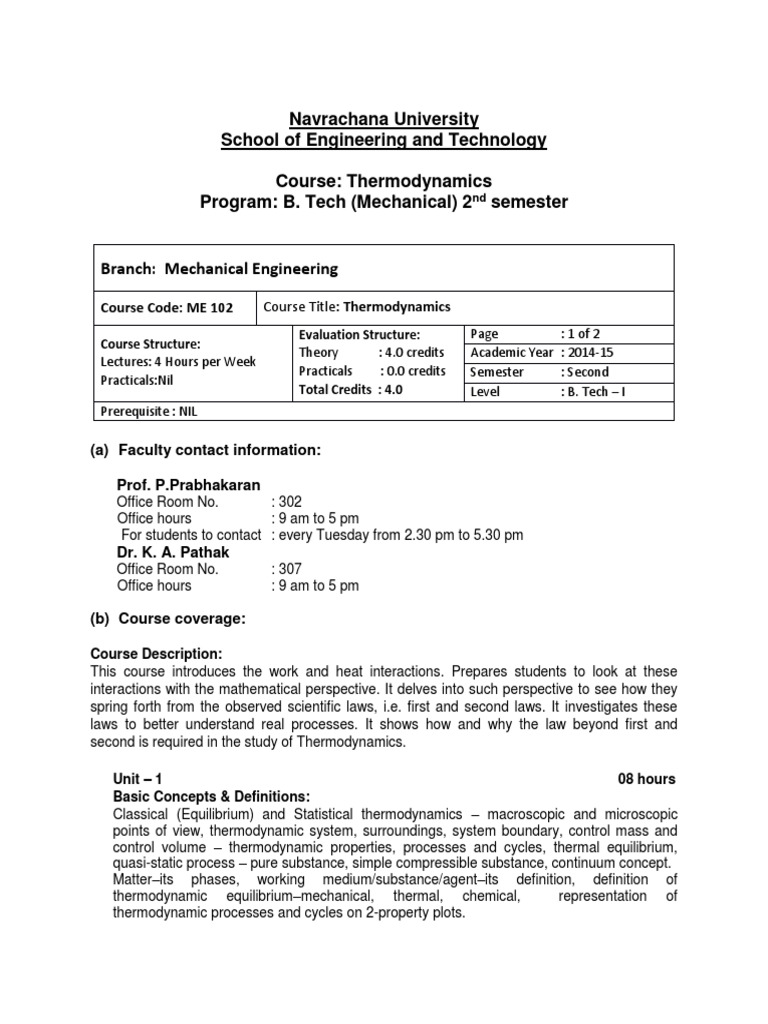Thermo Lesson Plan 2018 | Download Free PDF | Entropy | Second Law Of ...