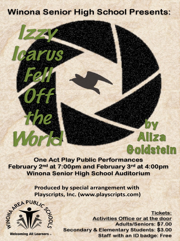 Winona High School One Act Play Tickets | PDF