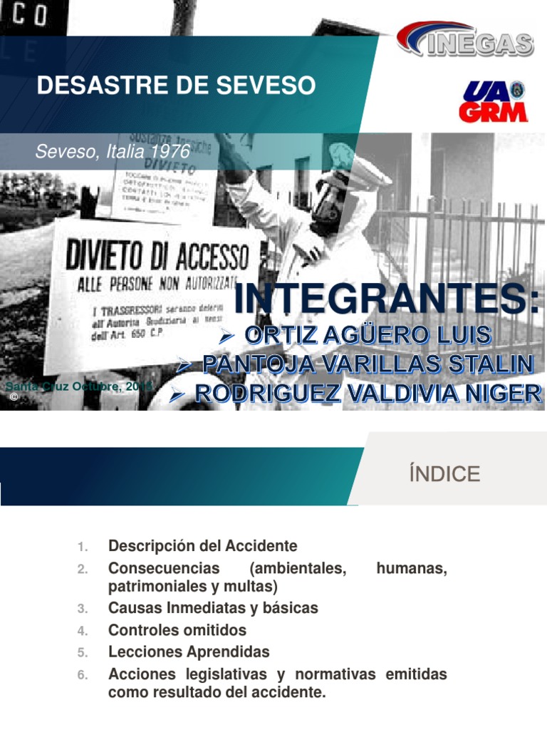 Accidente Quimico de Seveso | PDF | Salud y bienestar | Medicina