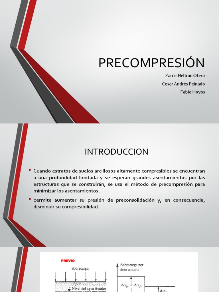 Precompresión en Suelos Compresibles | PDF | Hogar, jardinería y ...