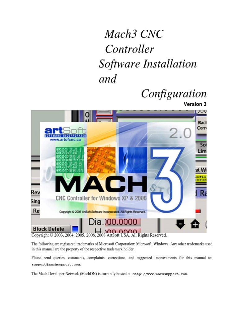 Mach3Mill Install Config 02 | Download Free PDF | Numerical Control ...
