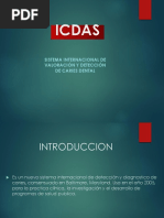 Sistema ICDAS: Detección de Caries | PDF | Diente | Esmalte de dientes