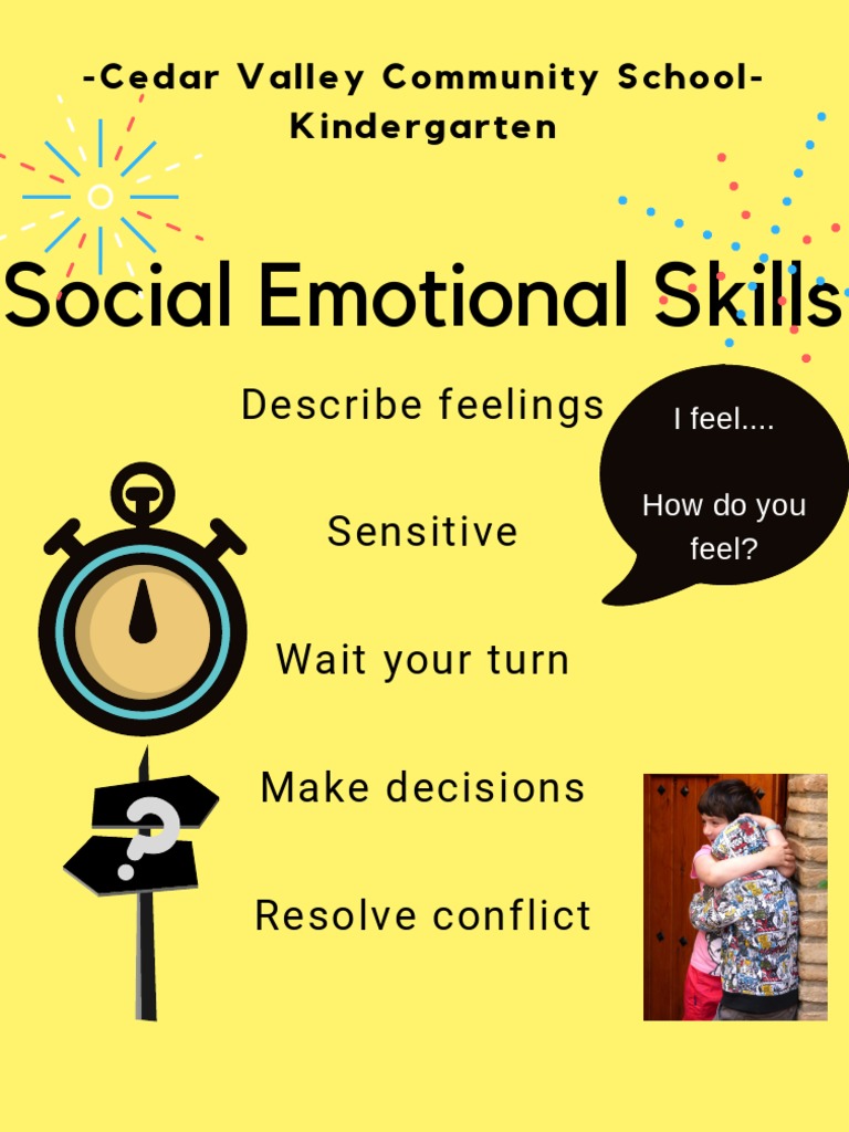 Kindergarten Social Emotional Skills Guide | PDF