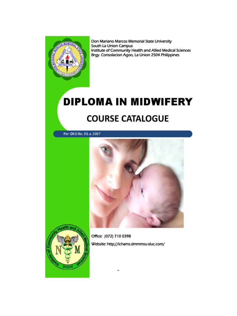 Diploma in Midwifery Course Overview | PDF | Midwife | Curriculum