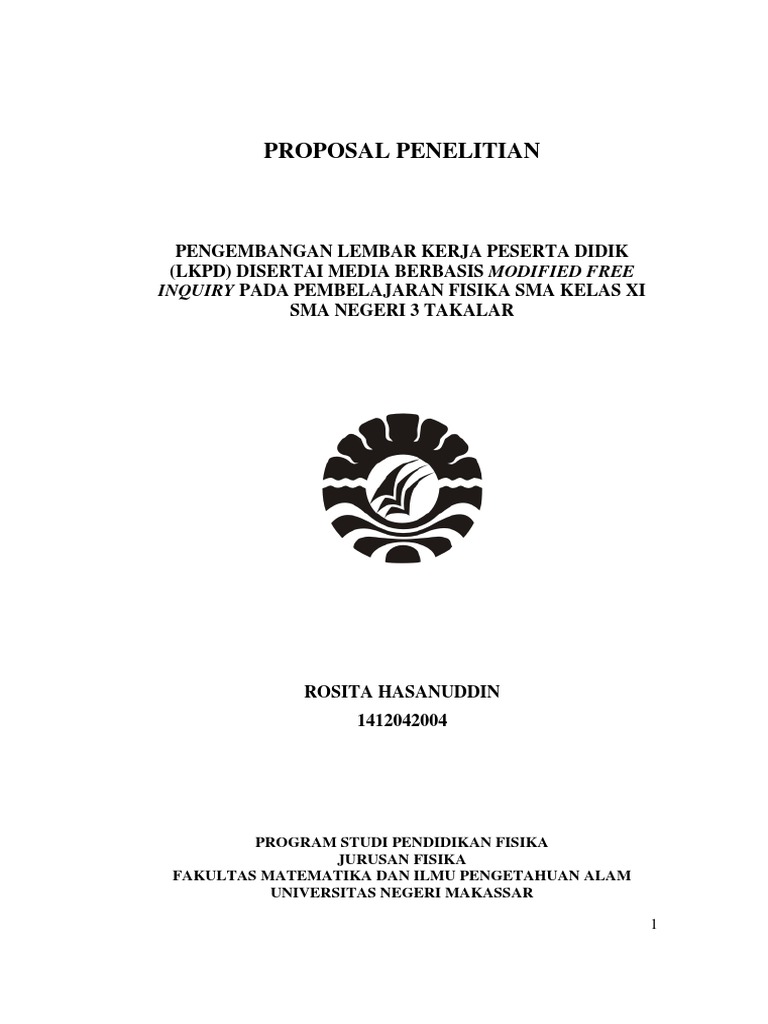 Proposal Penelitian Pengembangan - Revisi - Fix Fix | PDF