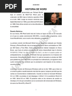 Creadores de Microsoft Word y su historia | PDF | Microsoft Word ...