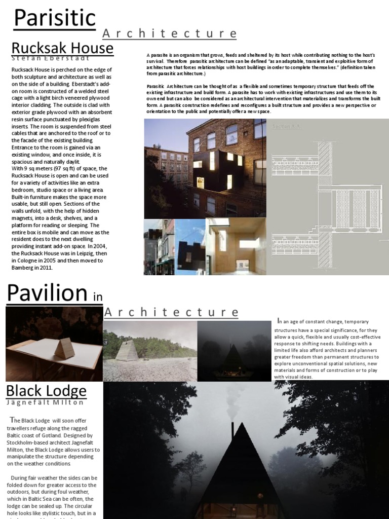 Parasitic Architecturee | PDF | Parasitism | Architectural Design