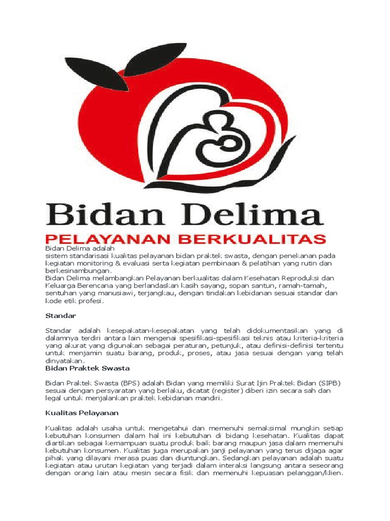 Bidan Delima Adalah | PDF