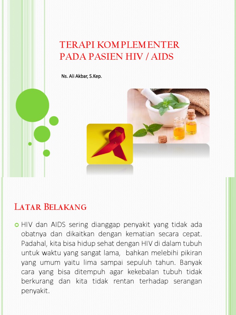 Terapi Komplementer Hiv Aids | PDF