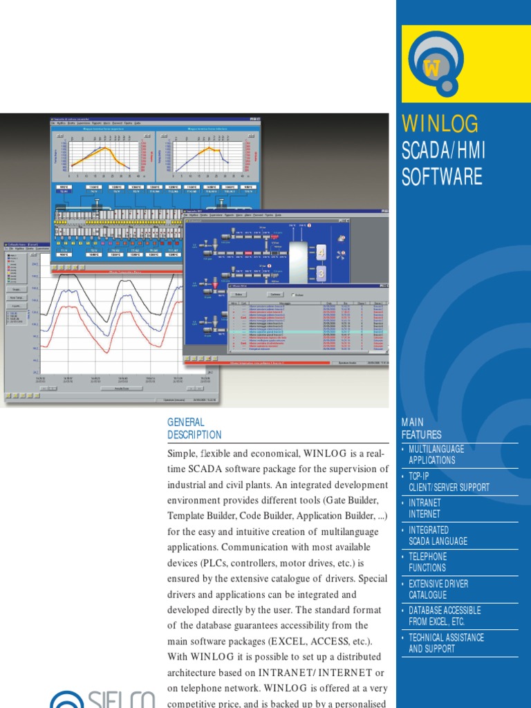 Winlog Scada | PDF | Scada | Computer Networking