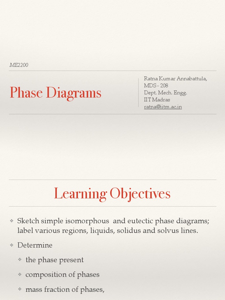 Phase Diagrams | PDF | Phase Rule | Phase (Matter)