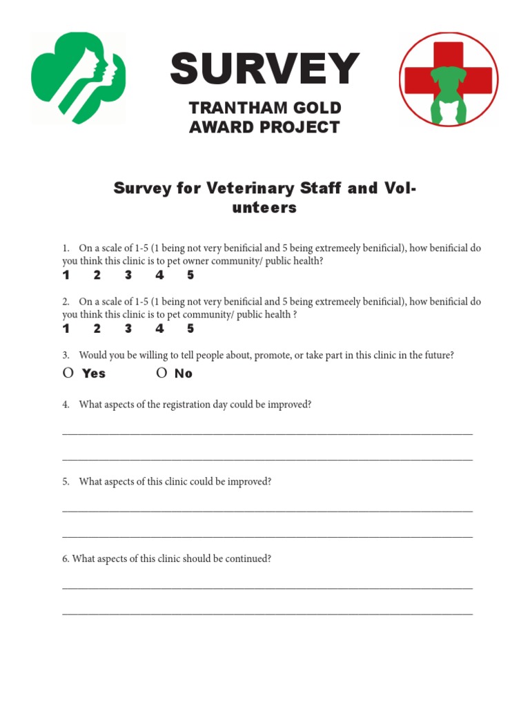 Vet Survey | PDF