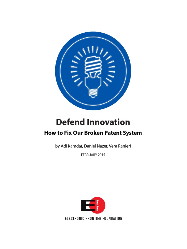 Eff Defend Innovation 0 | PDF | Patent | Prior Art