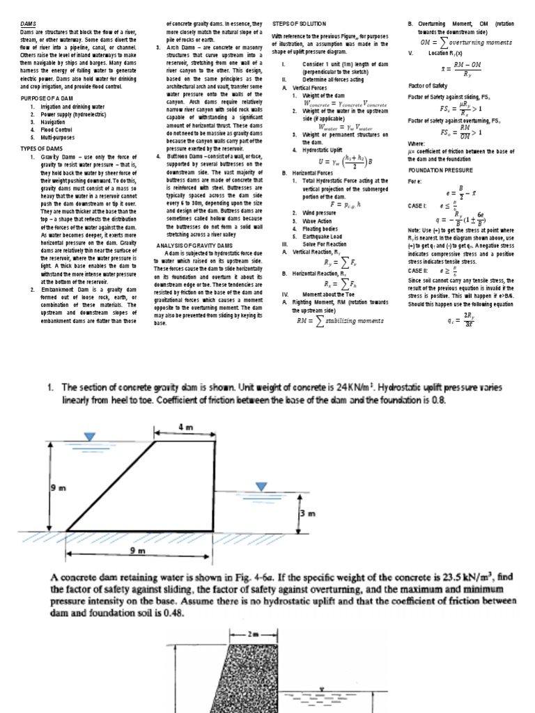 Dams | PDF | Dam | Stress (Mechanics)