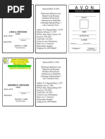BADAC TEMPLATE - Identification Card Template | PDF