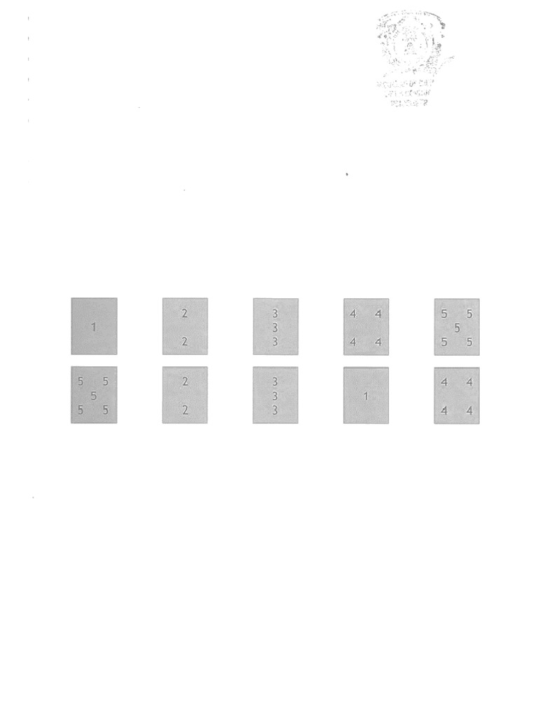 Test de Los 5 Digitos | PDF