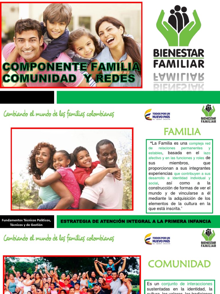 Familia, Comunidad y Redes | PDF | Familia | Trabajo Social