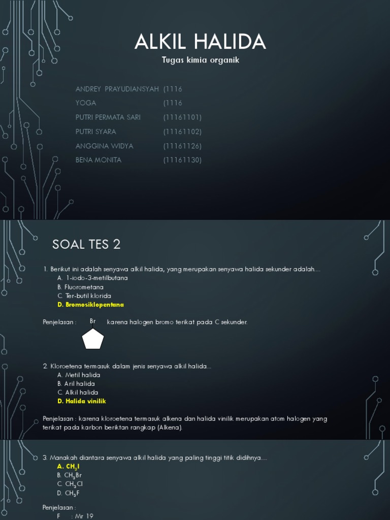 Alkil Halida | PDF