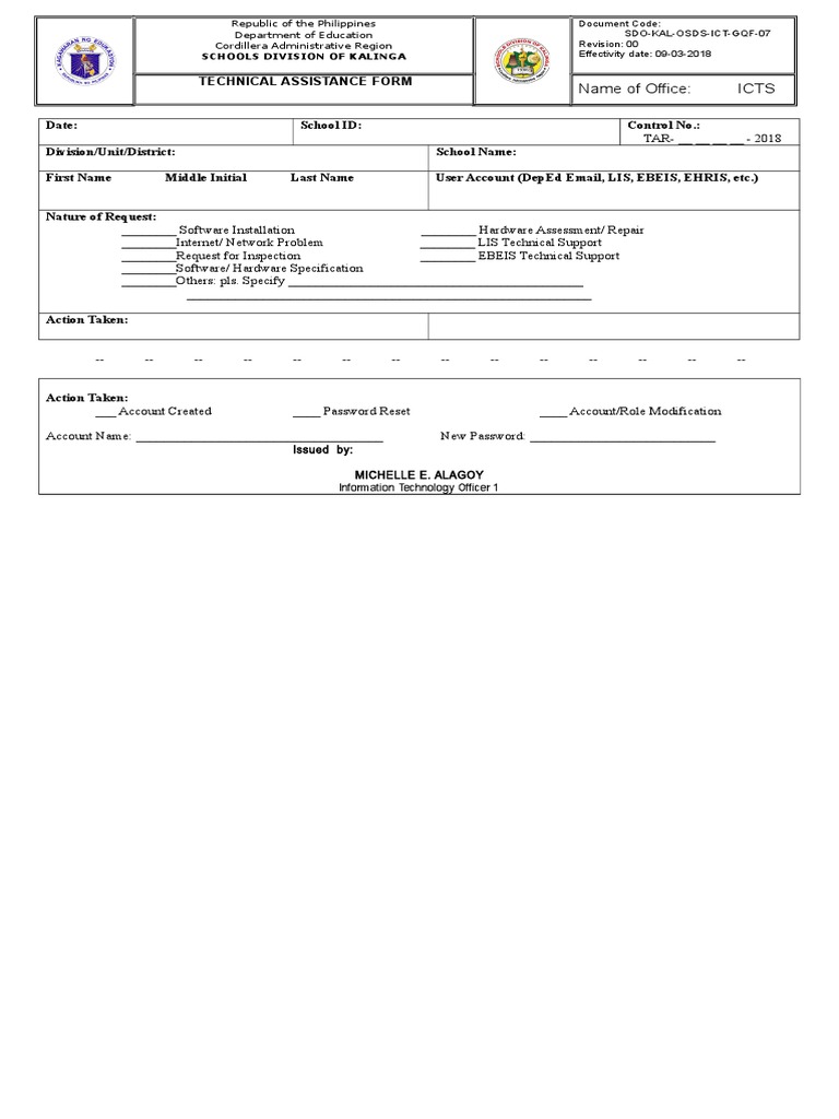 Account Request Form-Final | PDF | Business
