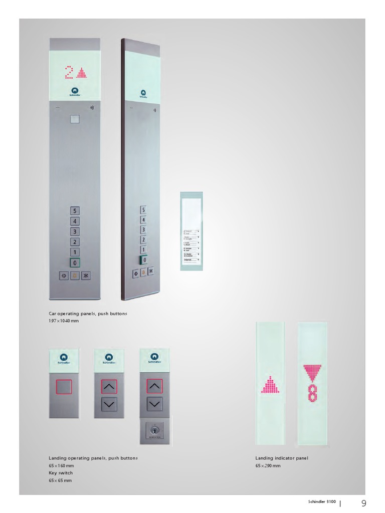 Car Operational Panels, Details | PDF | Technology & Engineering