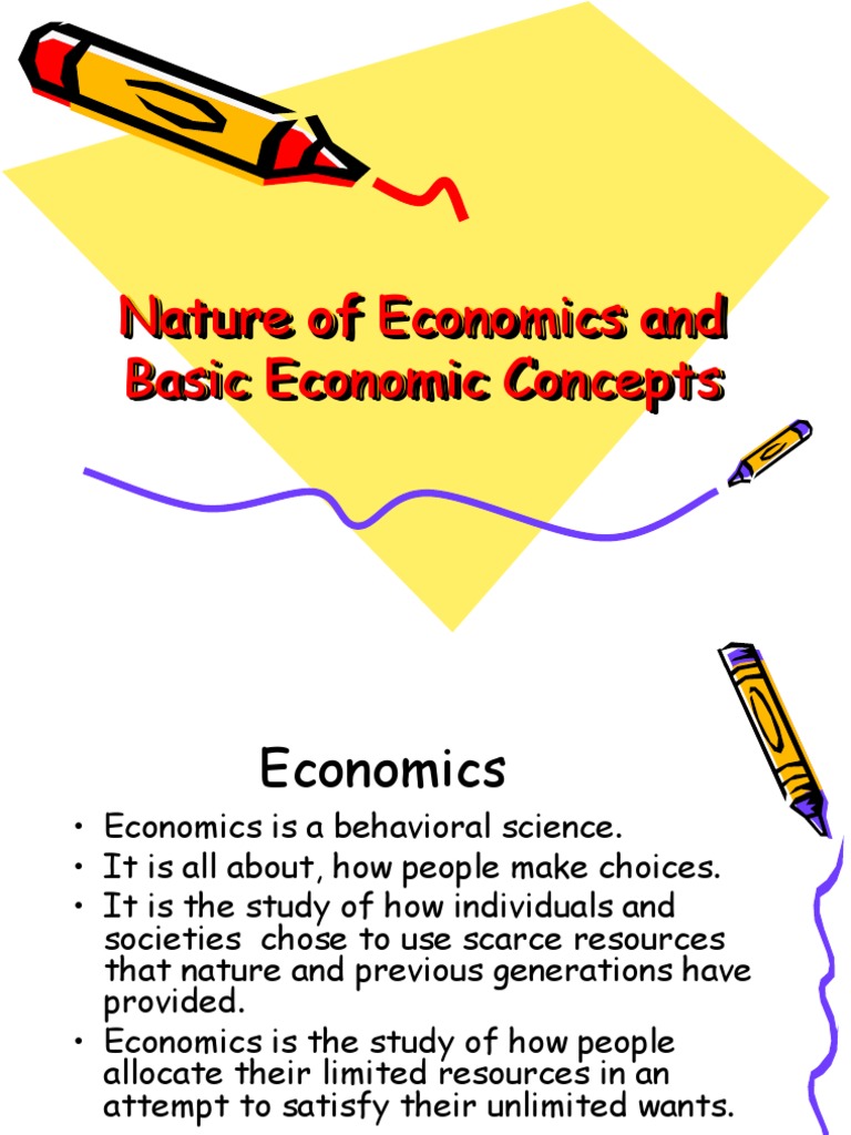 Introduction to Basic Economic Concepts | PDF | Economics | Microeconomics