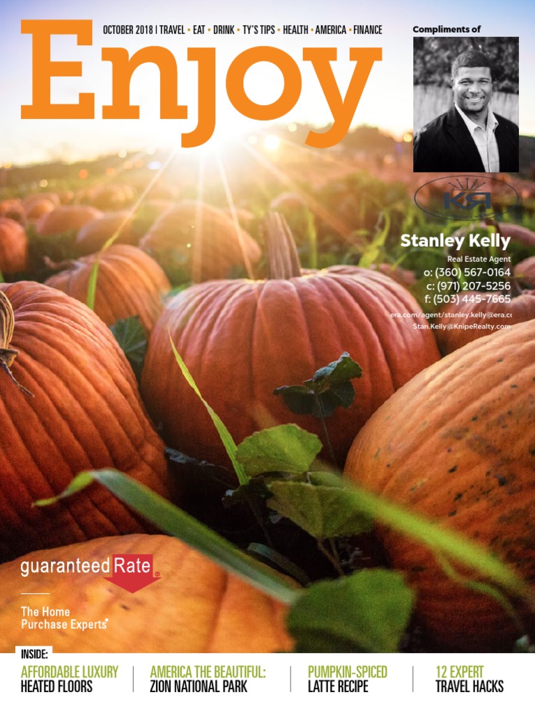 Enjoy Magazine - October 2018 | PDF | Loans | Mortgage Loan