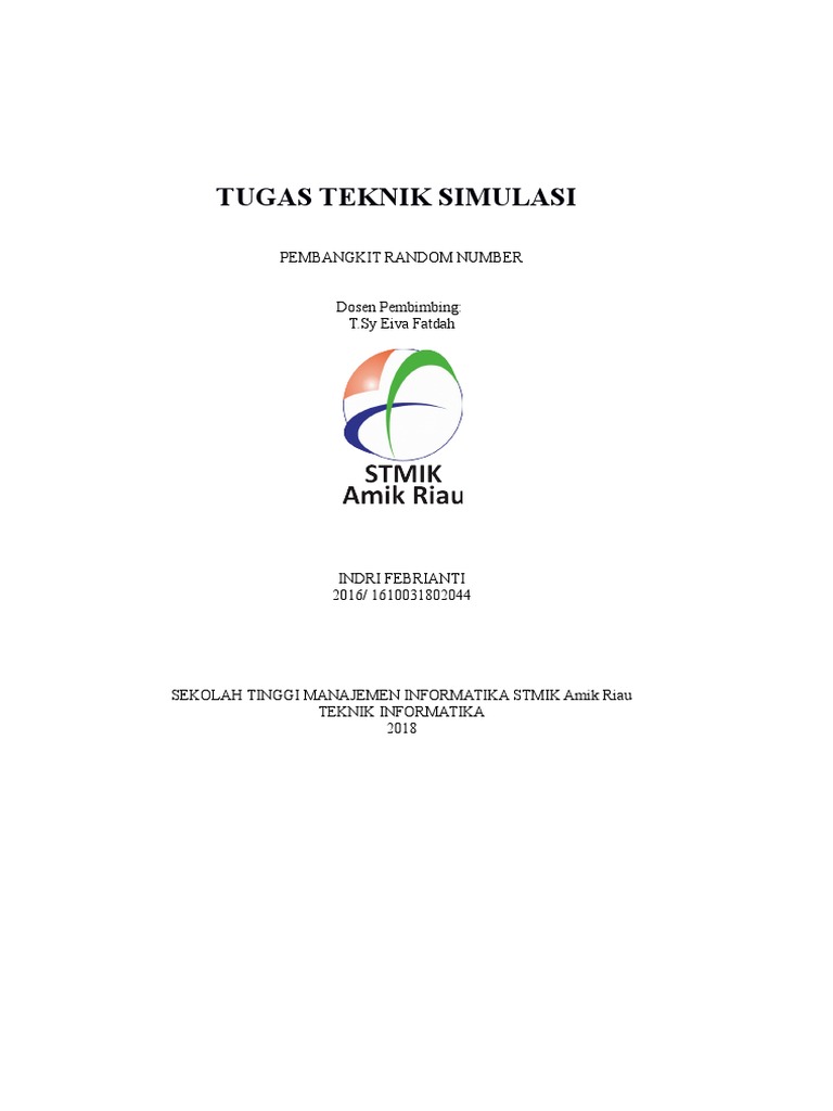 Tugas Simulasi | PDF