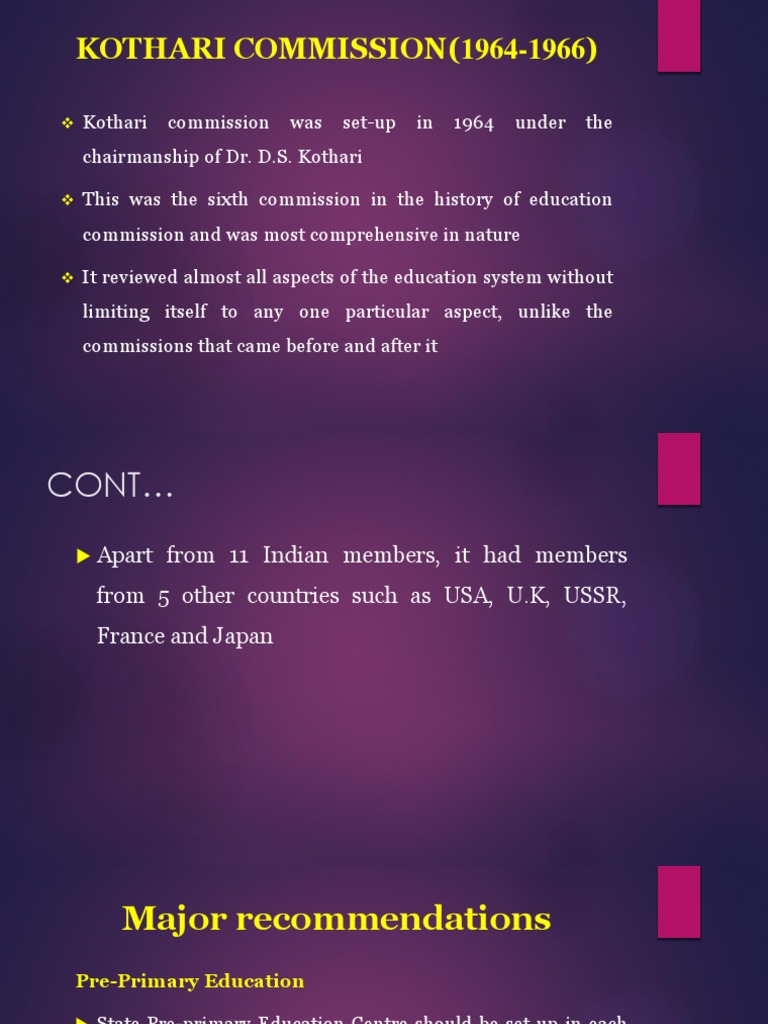 Kothari Final | PDF | Vocational Education | Primary Education