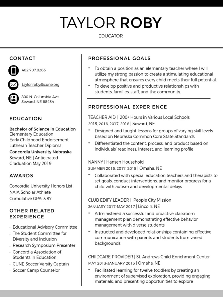 Resume Mock Interview | PDF | Inclusion (Education) | Teachers