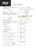 Formulas Basicas de Algebra | PDF