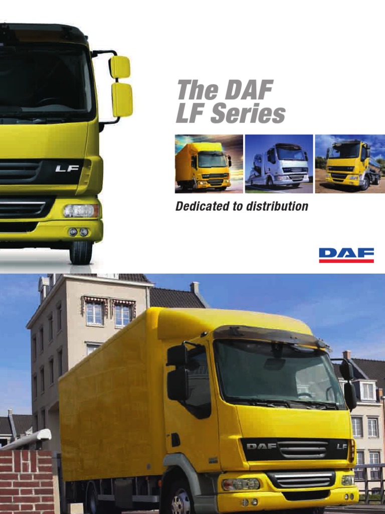 Daf-Brochure LF PDF | PDF | Transmission (Mechanics) | Engines