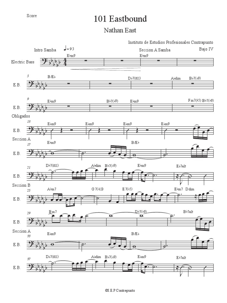 101 Eastbound Nathan East