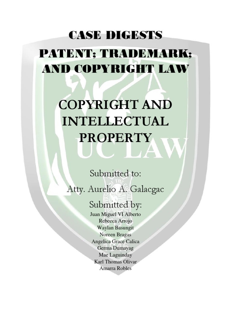 Group 5 | PDF | Patent | Priority Right