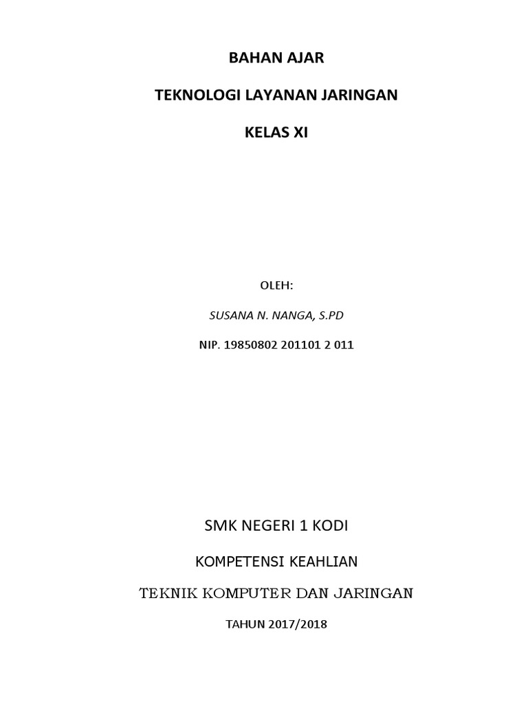 Materi TLJ | PDF | Teknologi & Rekayasa