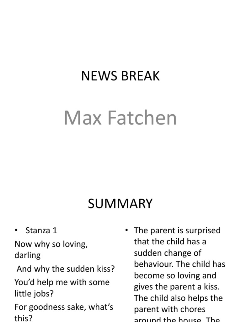 News Break | PDF