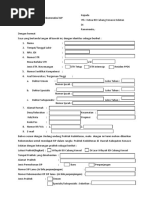 Form Pengajuan Asabri | PDF