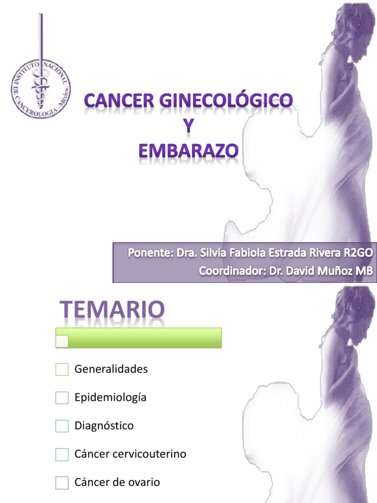 Cancer y Embarazo | PDF | Cáncer de cuello uterino | El embarazo