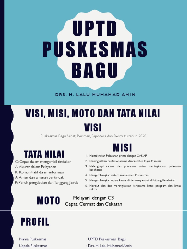 Uptd Puskesmas Bagu | PDF