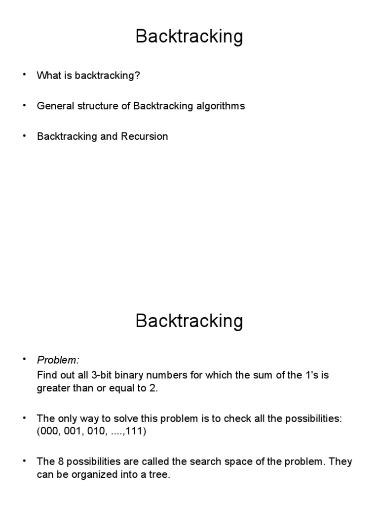 8 Queens Problem Backtracking | PDF | Mathematical Analysis ...