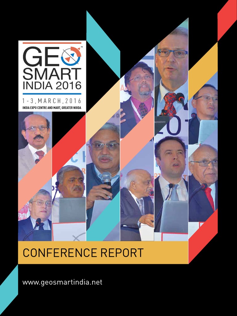 GeoSmart India 2016 Conference Report | PDF | Geomatics | Geographic ...